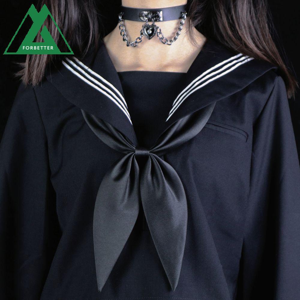 FORBETTER New JK Bow Tie Business Satin Cravat Neck Ties School Elegant ...