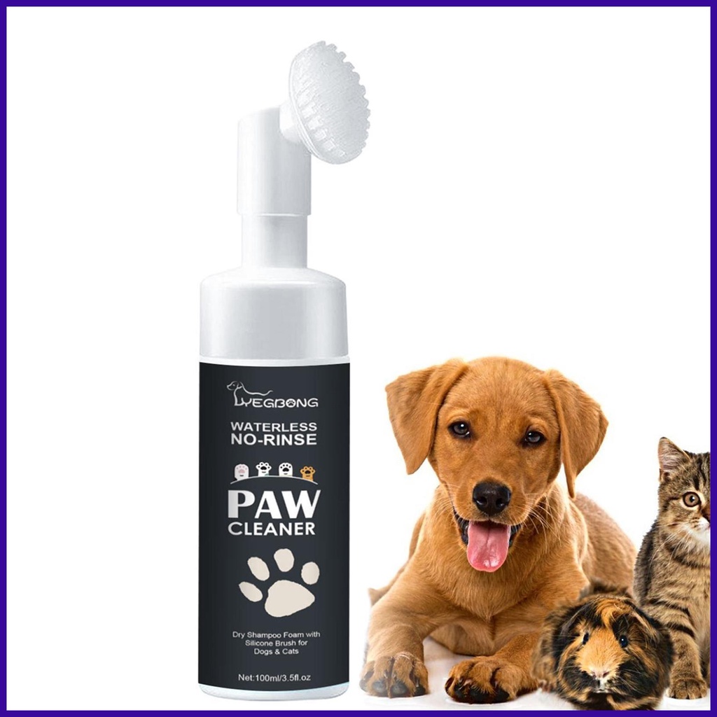 Pet Foot Cleaner Foam Dog Feet Cleaner Rinse-Puppy Paw Cleaner Foam For ...