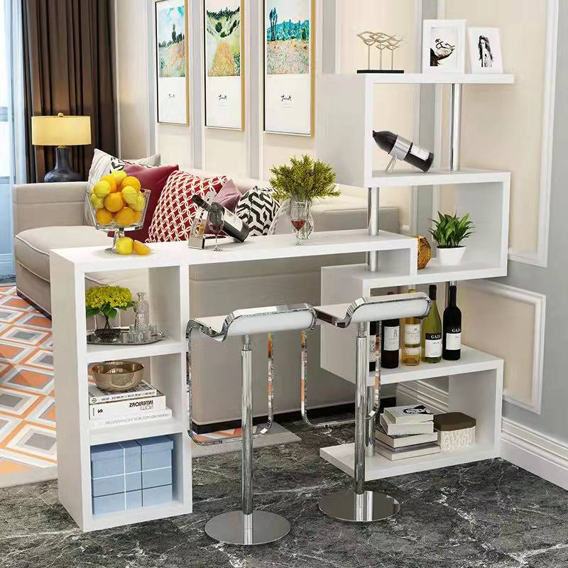 Modern Mini Bar Counter Table Rotatable Bar Table ErgonomicTable 360 ...