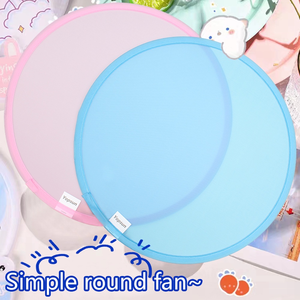 Blank Sublimation Round Fan Printable Foldable (100pcs) | Shopee ...