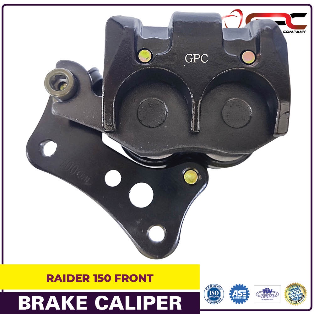 GPC RAIDER 150 FRONT Brake Caliper w/ Brake Disc Pad Assy. | Shopee ...