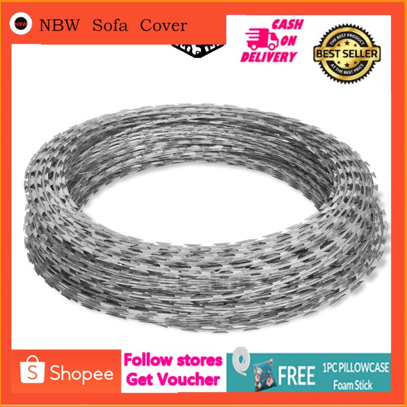 【direct deal】Combat Wire Razor Blade Sharp Military Wire Razor Wire ...