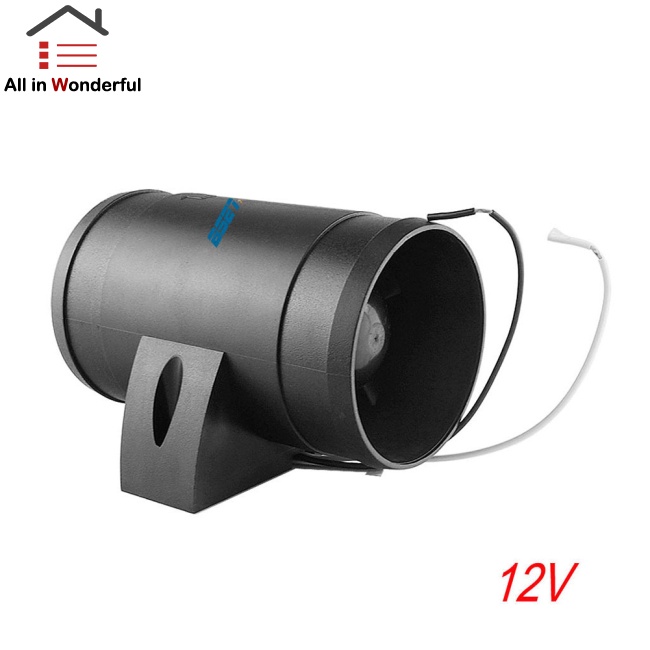WS 12v Dc Marine Cabin Ventilation Fan Corrosion-resistant 5 Blade Air ...