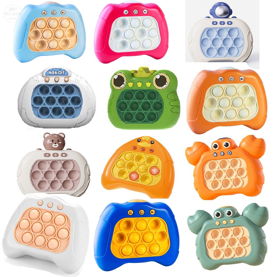 Tik Tok Gamepad Pop It PRO The Light-Up Pattern Popping Game Fidget ...