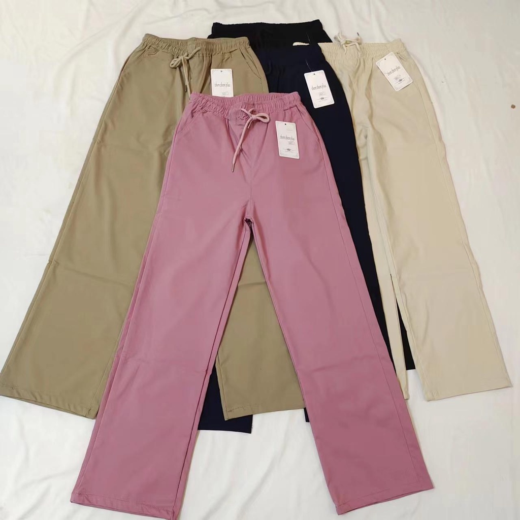 NEW arrive trousers pants /wide leg stretch pants for women | Shopee ...