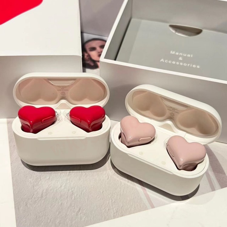 New Original Bluetooth Wireless Headphones Heart Shaped Earphones woman ...