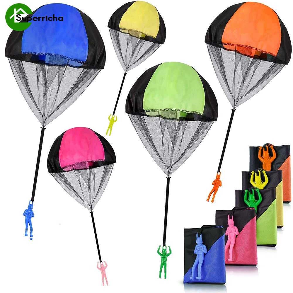 High Quality Children's Hand-Thrown Parachute / Interesting Square ...