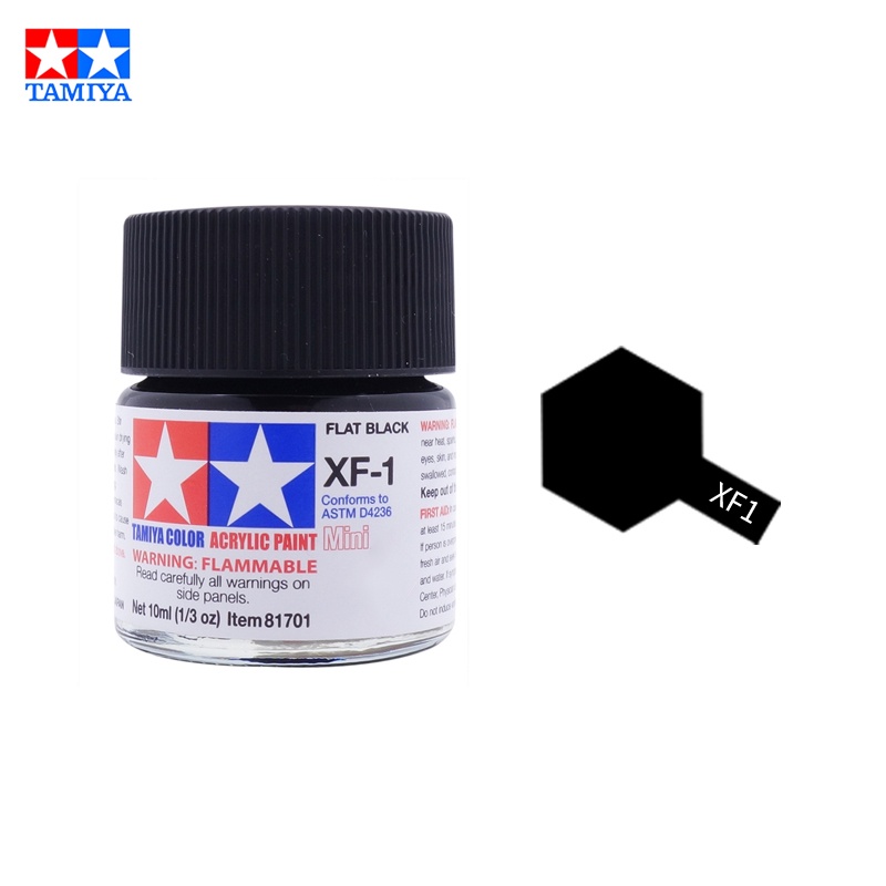 10ml Tamiya XF1-50 Gundam Model Paint Acrylic Paint Flat Colors Water ...