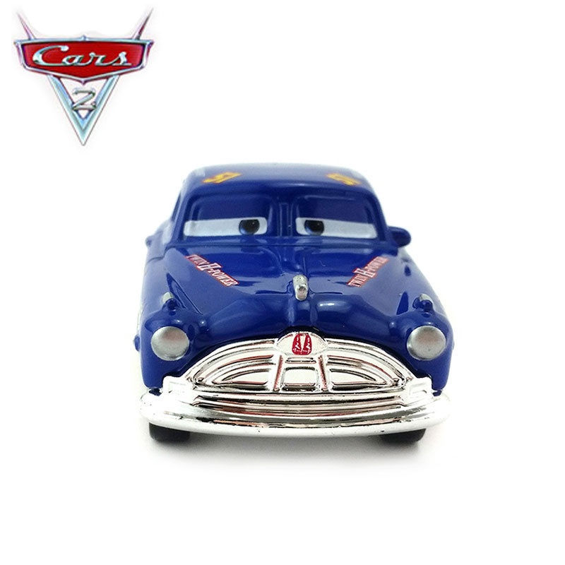 Pixar Cars 2 Doc Hudson And Blue Mack Truck 1:55 Scale Diecast Metal ...
