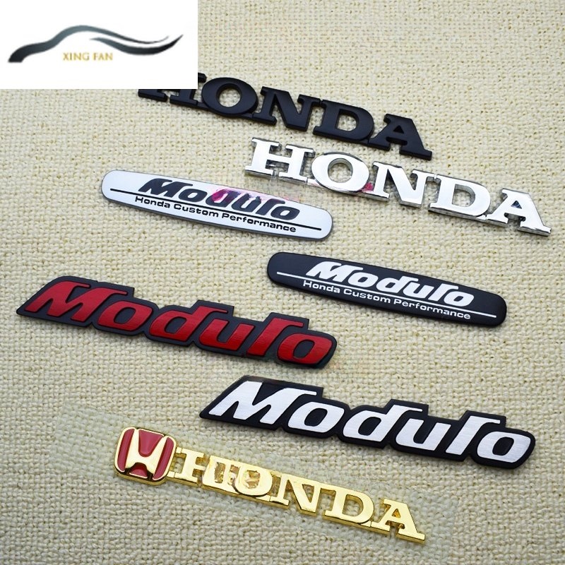XINFAN Suitable For Honda Car Logo Stickers Civic Modulo Siming CRV ...