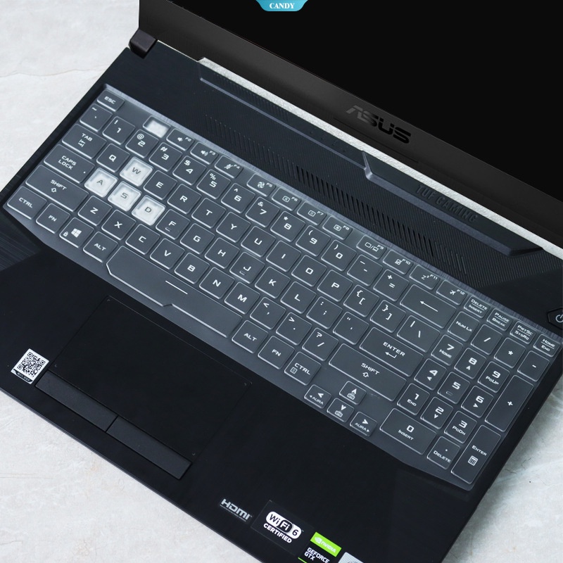 15.6 Inch Laptop Keyboard Cover Waterproof Silicone Case for ASUS TUF ...