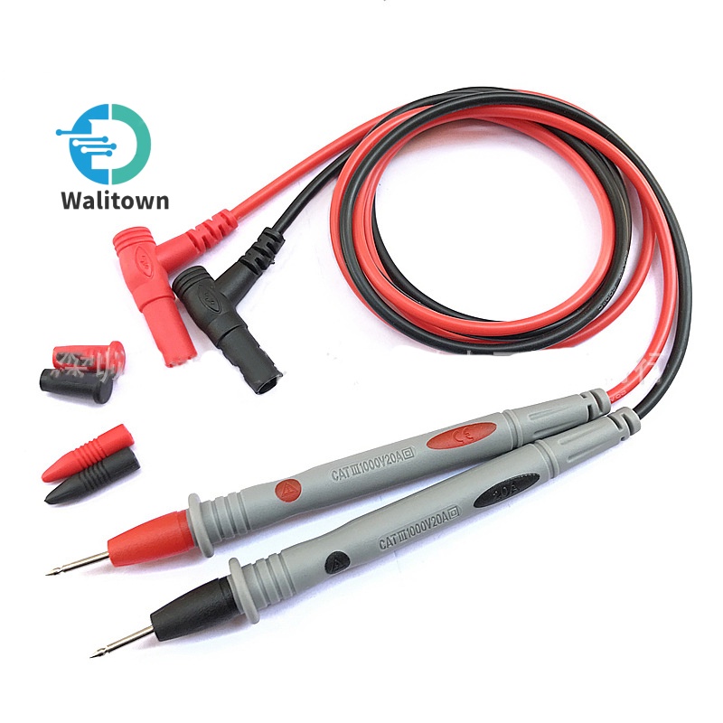 1000V 20A Universal Digital Multimeter Detection Pen Test Pen 110CM ...