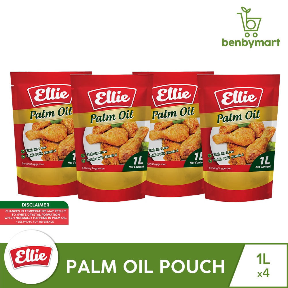 Ellie Palm Oil Pouch 1L (Set of 4) | Shopee Philippines