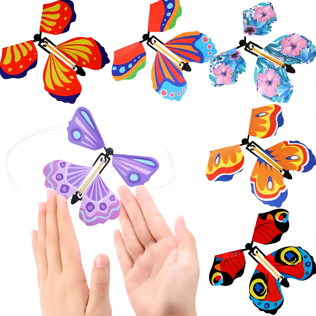 Flying Butterfly Magic Butterfly New Exotic Toy Power Style Butterfly ...