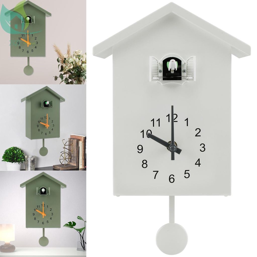 Cuckoo Clock with Chimer Minimalist Cuckoo Sound Clock with Pendulum ...