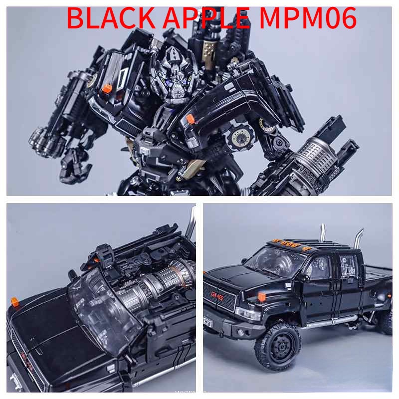 Transformation Black Apple MPM06 Ironhide M06 Movie Edition Metamorphic ...
