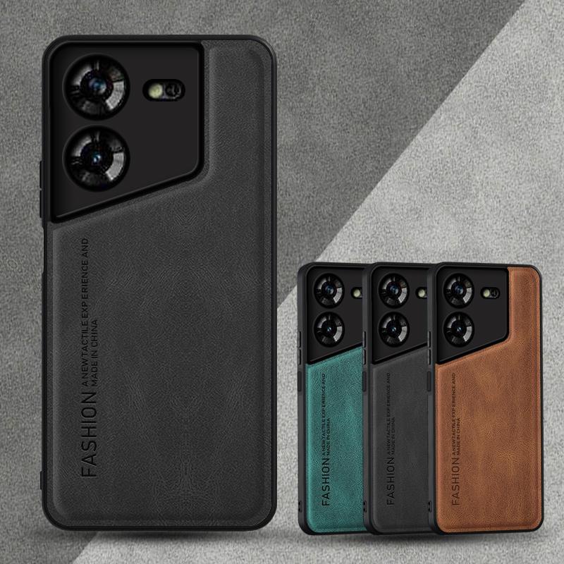 For Tecno Pova 5 Matte Casing Full Protection Leather Phone Case ...