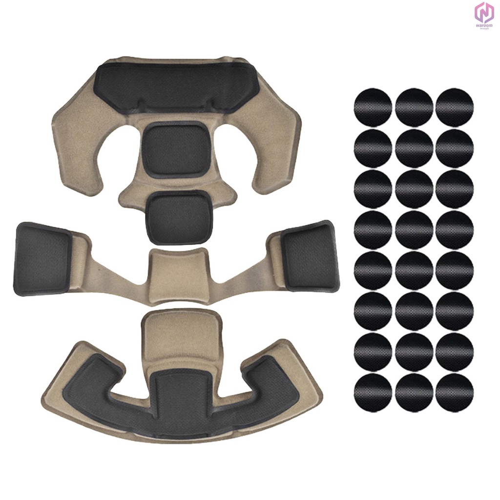 [New Arrival]Memory Foam Helmet Pads Protective Cushion Mat Replacement ...