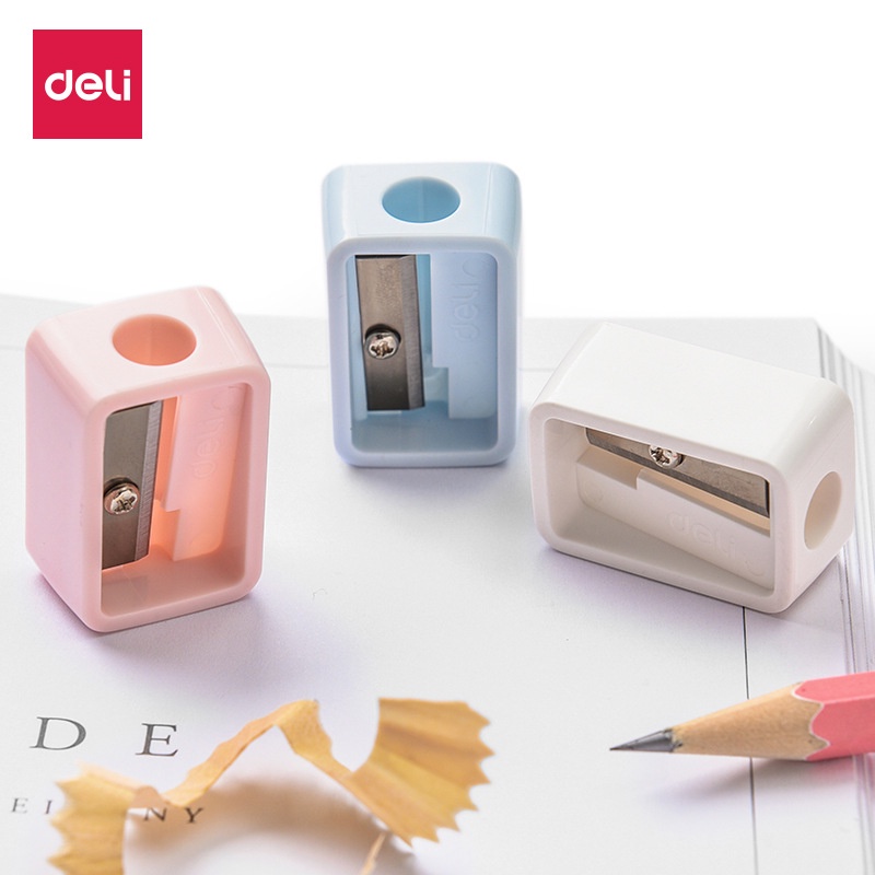 Deli 1pc Pencil Sharpener Simple Pencil Sharpener Mini Pencil Sharpener ...