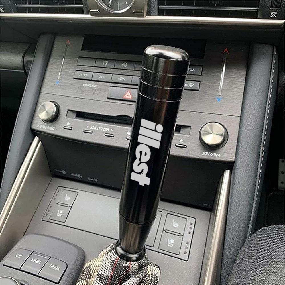 Manual Aluminum Car Gear Knob Long Stick Shifter Shift Lever For ...