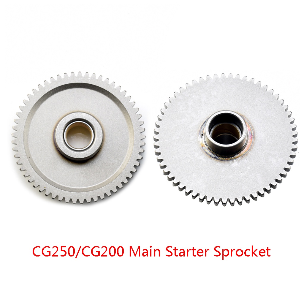 CG250 CG200 Main Starter Slave Gear Sprocket For ZONGSHEN CG250 CG200 ...