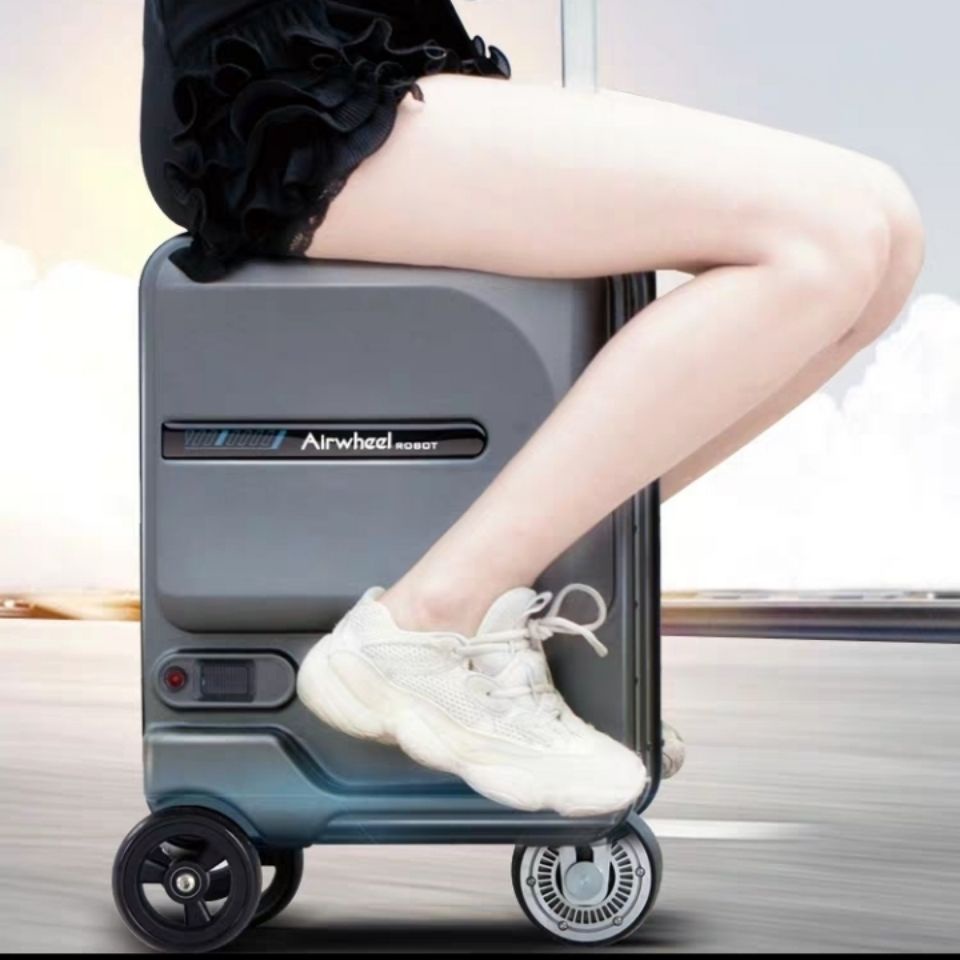 Airwheel Elway electric luggage riding box luggage trolley box boarding ...