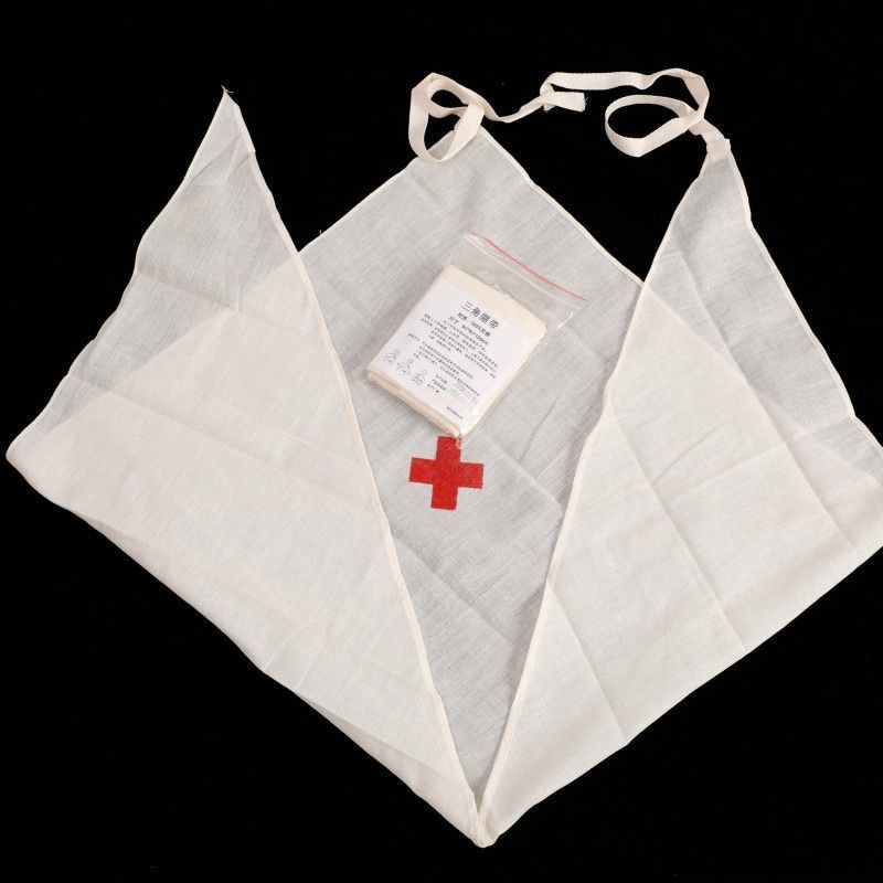 Triangular Binder Hospital Pure Cotton Outdoor Bandage Red Cross ...