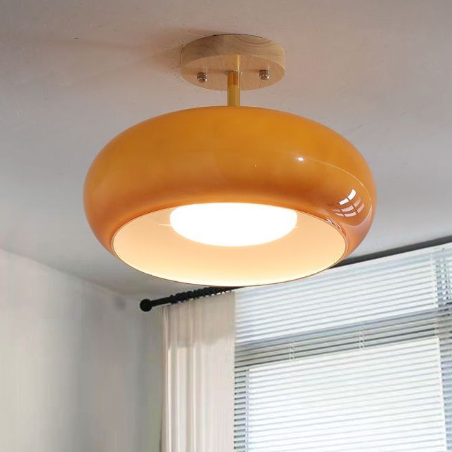 Balcony Cloakroom Perspex Ceiling Light Vintage Entrance Hallway Aisle ...