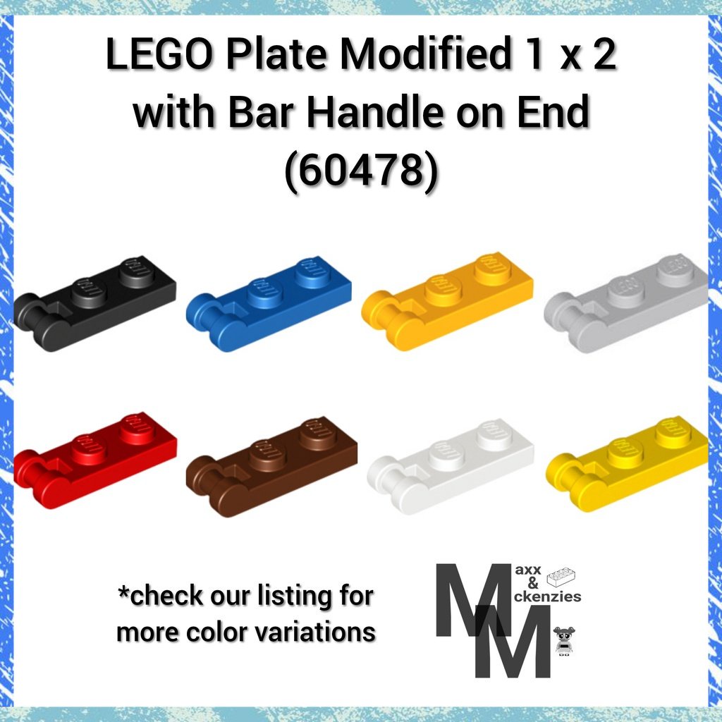 Plate, Modified 1x2 with Bar Handle on End (60478) LEGO Parts | Shopee ...