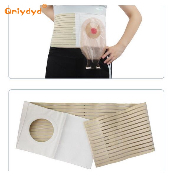 Ostomy abdominal belt stoma bag fixed anti-hernia belt medical fistula ...