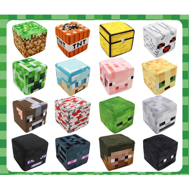 20cm TNT Ore Props Plush Game cube world Cartoon Plush Toy cosplay ...