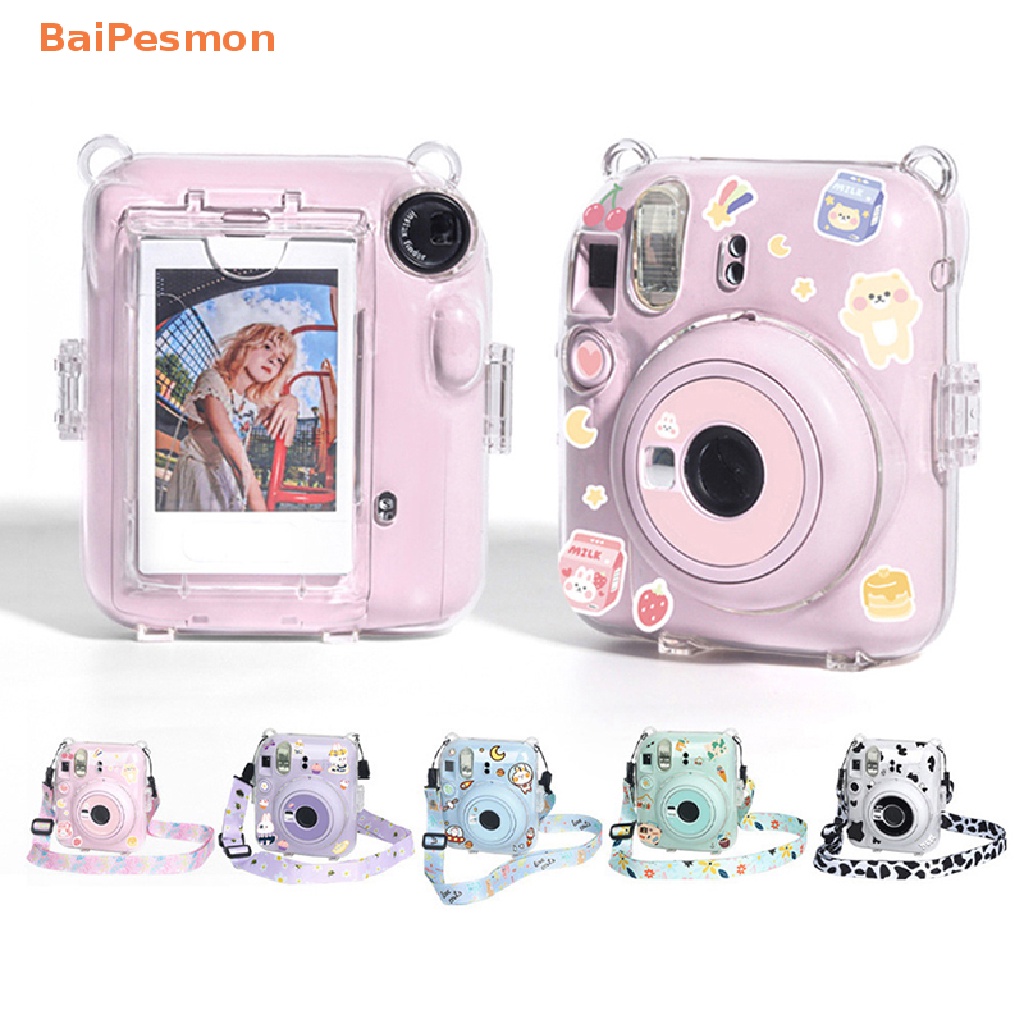 [BaiPesmon] 1Set For Instax Mini 12 Transparent Camera Bag Travel ...
