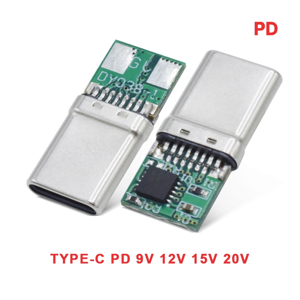 USB-C PD QC Trigger 9V 12V 15V 20V DC Adjustable Voltage Power Module ...