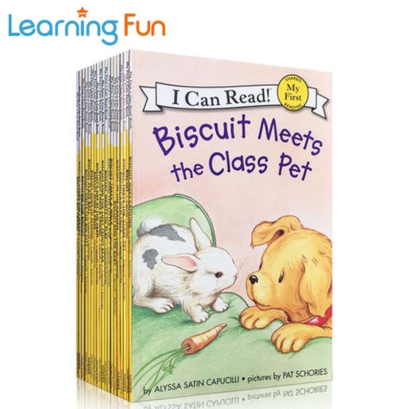 22Books/Set I Can Read Biscuit English Picture Books for Kids Children ...