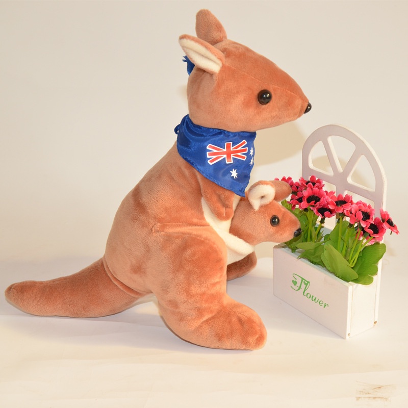 Kangaroo Australian plush toy doll children's gift | Shopee Philippines