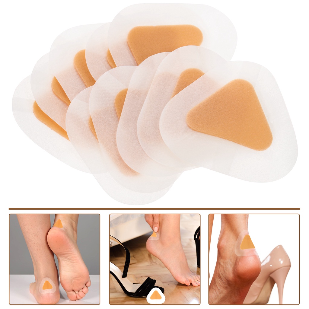 Transparent Duct Tape Silicone Stickers Foot Heel 30 Pcs, | Shopee ...