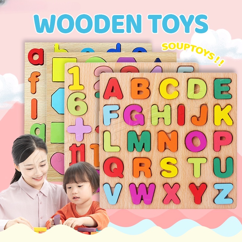 ABC alphabet board for early childhood education Children's toys Figure ...