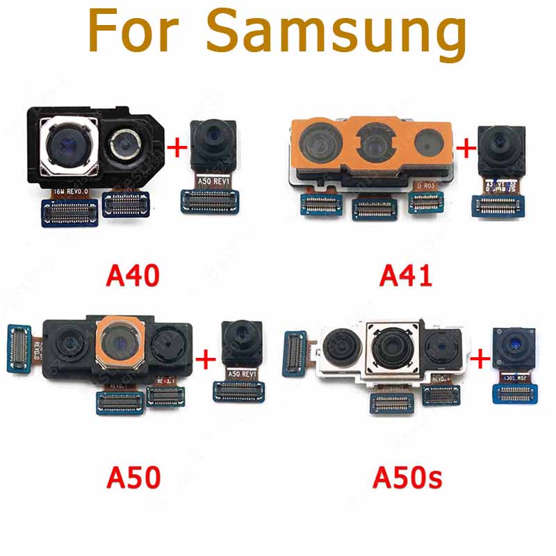 Original Rear Front Camera For Samsung Galaxy A40 A41 A50 A50s Frontal ...