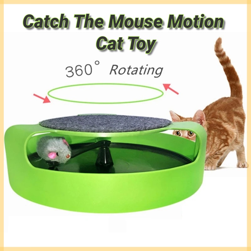 Catch The Mouse Motion Cat Toy Crazy Mouse Catch The Mouse Chase ...