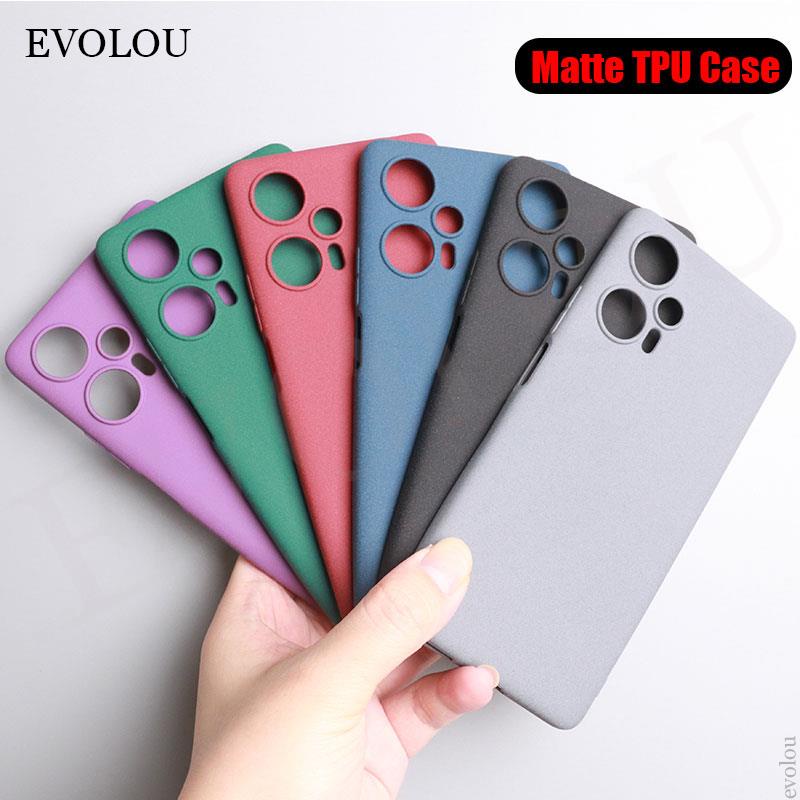 For Poco F5 Pro 5G M5S Ultra Slim Sandstone Silicone Shockproof Soft ...