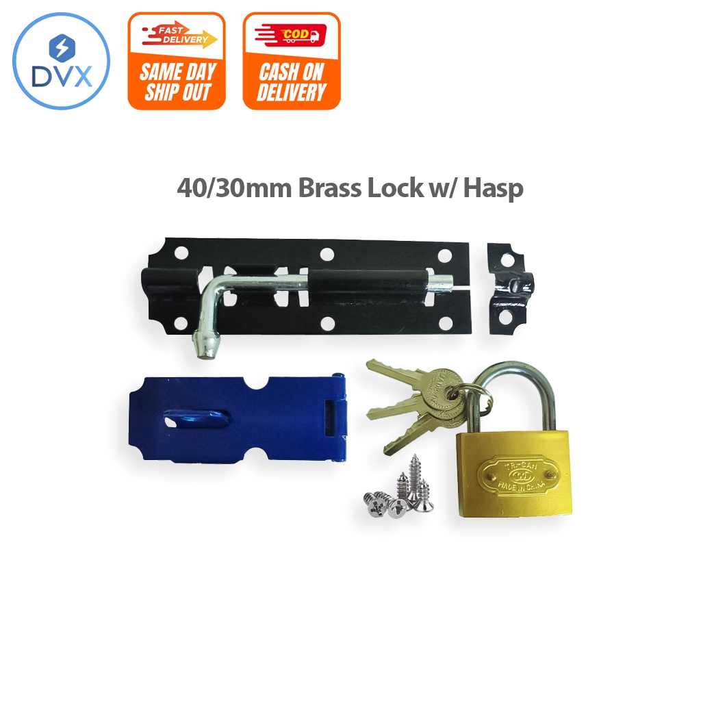 COD DVX Door Lock Set Multipurpose Cabinet Entrance Anti-theft Kandado ...