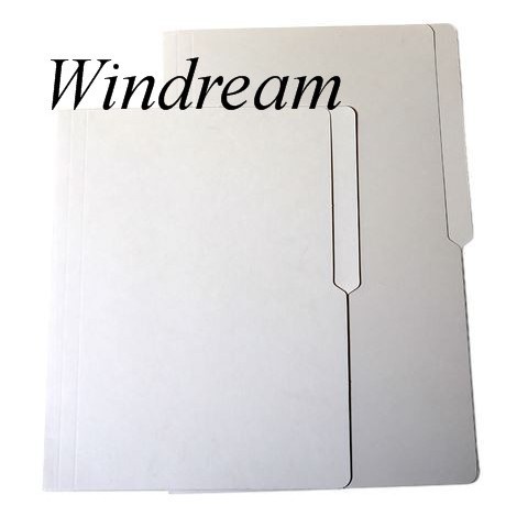 White Folder File Folder 14pts Short Long letter legal folder jacket ...