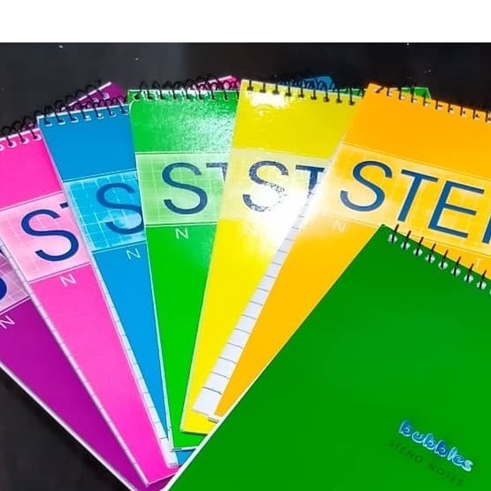 Steno Notebook 60lvs assorted | Shopee Philippines