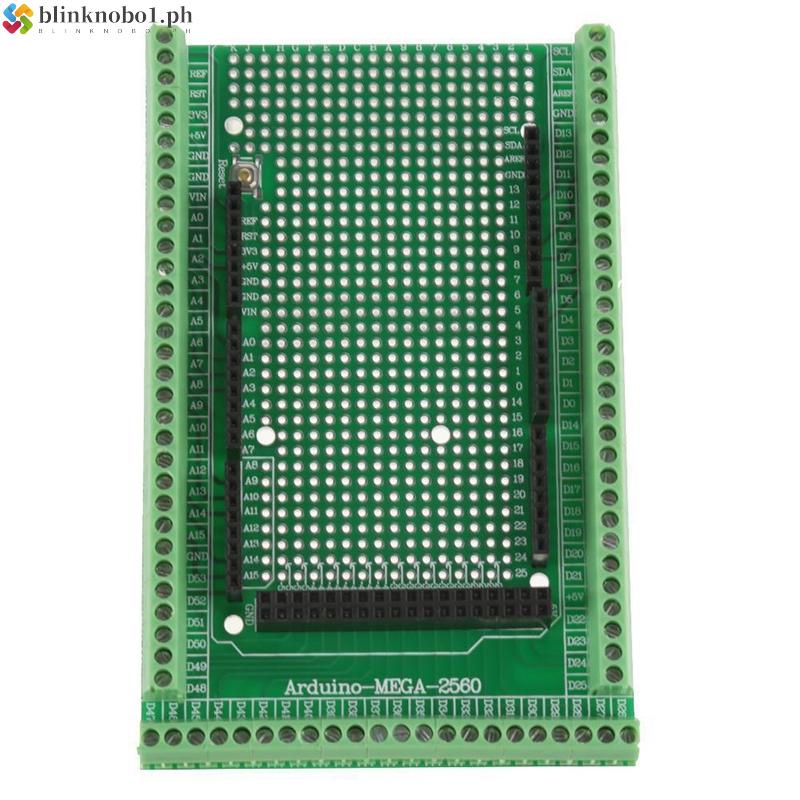 MEGA 2560 R31 Prototype PCB with Screw Terminal Block Shield Board Kit ...