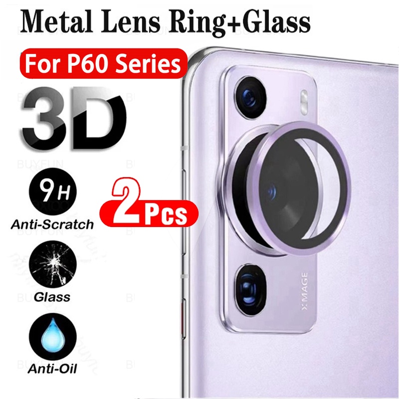2 pieces For Huawei P60 Pro 6.67" MNA-AL00 MNA LNA-AL00 LX9 Lens Cover ...