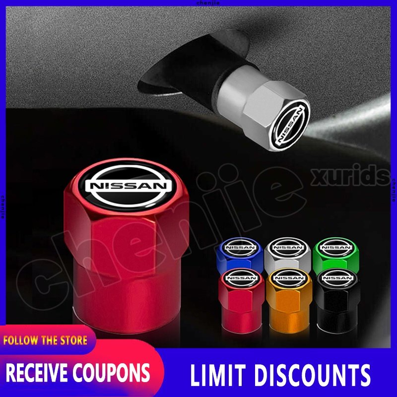 High quality with car logo 4pcs/set wheel tire valve cap / tyre valve ...