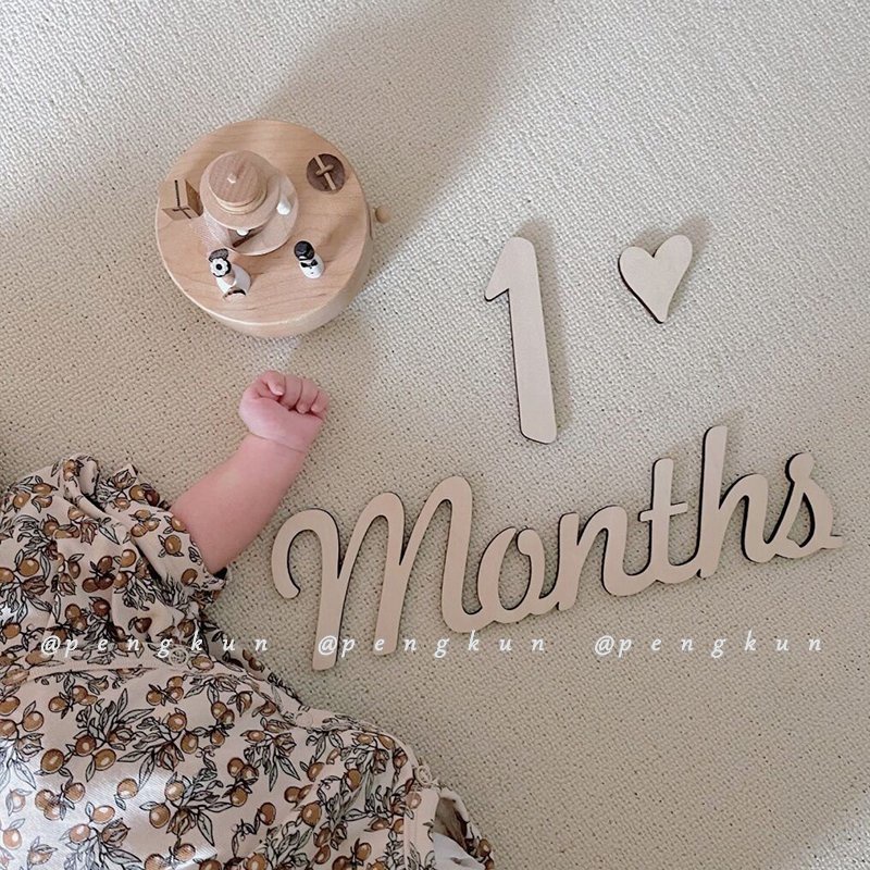 Baby Full Month Hundred Days Photo Props Handy Tool One Year Old Growth ...