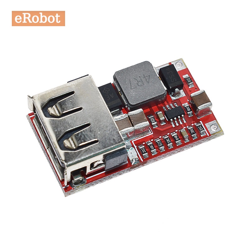 DC-DC Converter Charger Car Power Supply Module 6-24V 24V 12V To 5V 3A USB Step Down Module ...