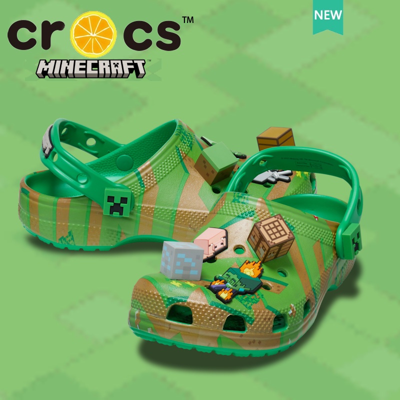 Croc for KIDS MINECRAFT ELEVATED CLOG cross kids beach shoes are ...