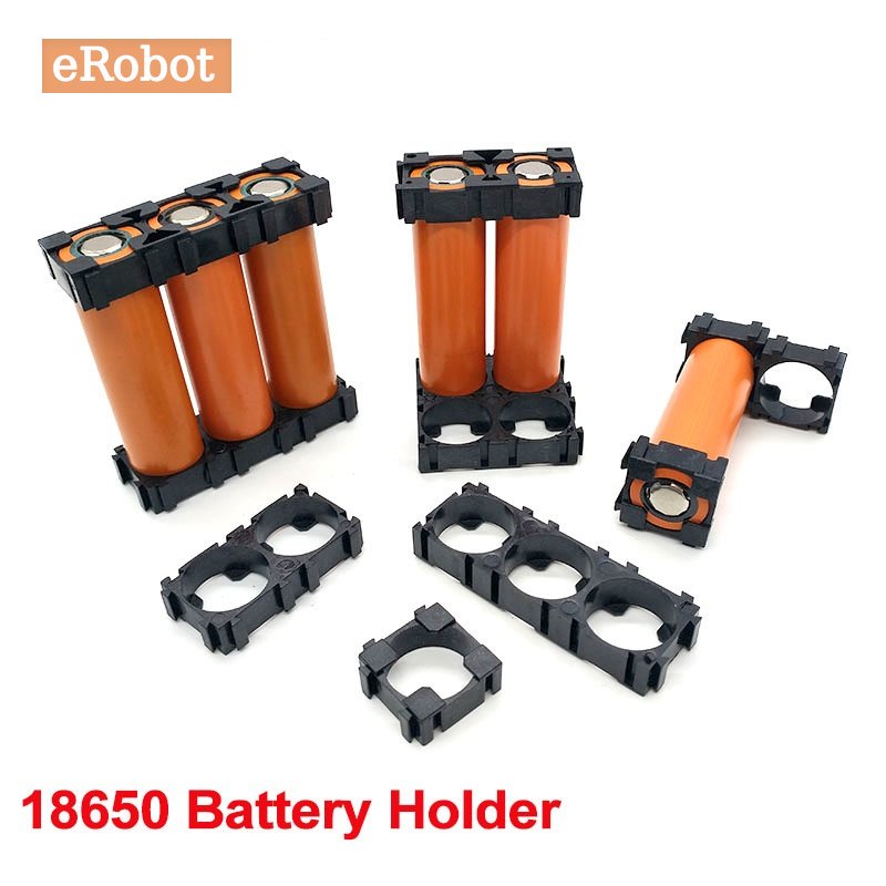 18650 Lithium Cell Cylindrical Battery Case Holder Bracket for DIY ...